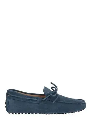 TOD'S Loafers In Leather Blue
