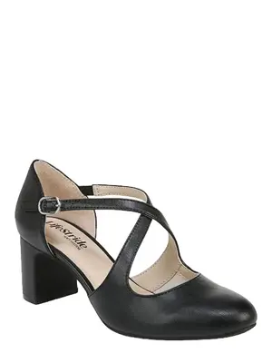LIFESTRIDE LifeStride Tracy Pump Black Leather