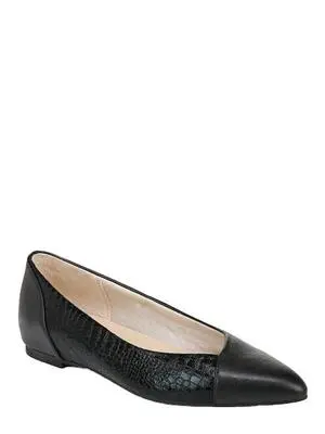 LIFESTRIDE LifeStride Promise Pointed Toe Flat Black
