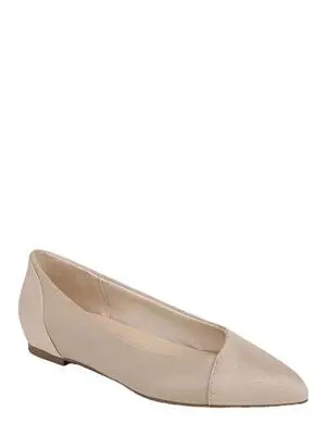LIFESTRIDE LifeStride Promise Pointed Toe Flat Taupe