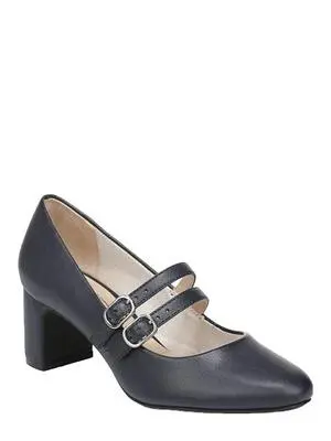 LIFESTRIDE Mary Jane Pump - Lux Navy