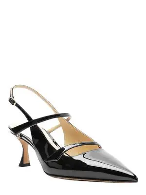 ALEXANDRE BIRMAN Tita Mid-heel Slingback Pumps - Black