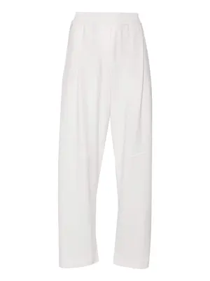 Brunello Cucinelli Elasticated Waistband Track Pants - White