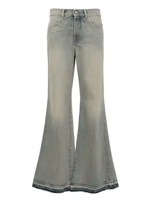 ANDREA YA'AQOV Andrea Ya'aqov Mid-Rise Flared Jeans