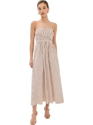 PISTOLA Bianca Dress - Tiramisu Stripe