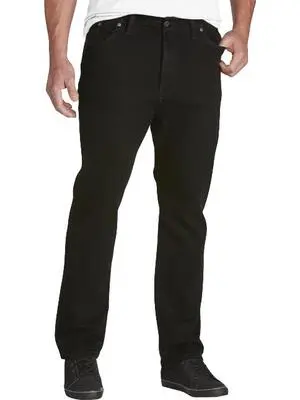 Lucky Brand Big & Tall Athletic-fit Stretch Jeans - Jet Black