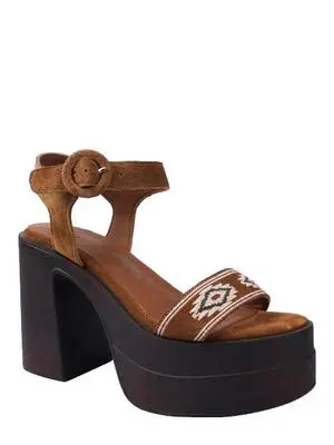CANDIE'S Torina Platform Sandal - Tan