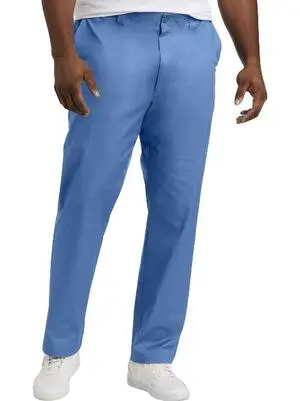 OAK HILL BY DXL Straight-Fit Tech Pants Quiet Harbor