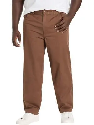 HARBOR BAY BY DXL Continuous Comfort Trousers - Cocoa Brown