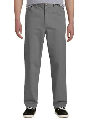 HARBOR BAY BY DXL Continuous Comfort Trousers - Dark Grey