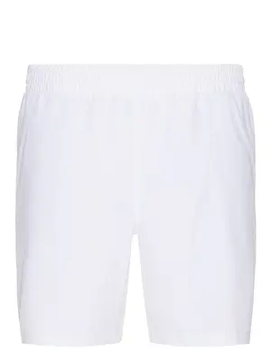Beyond Yoga Pivotal Performance Lined Short True White