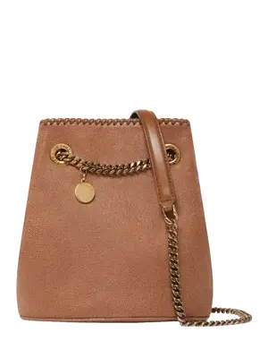 Stella McCartney Falabella Bucket Bag - Brown