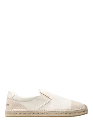 JIMMY CHOO Jimmy Choo Ivan Espadrilles White
