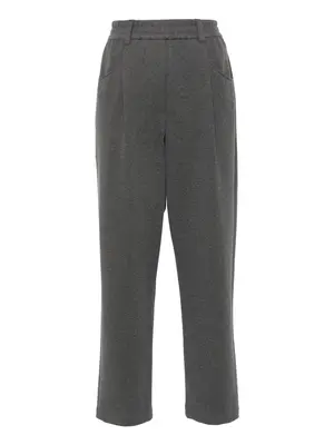 BRUNELLO CUCINELLI Brunello Cucinelli Cropped Tapered Track Pants