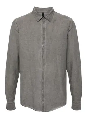 POÈME BOHÉMIEN Classic-collar Buttoned Shirt - Grey