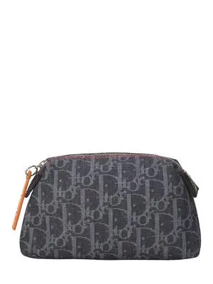Dior Denim Trotter Pouch - Blue