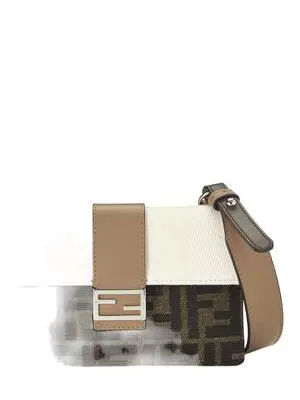 FENDI Flat Baguette Micro Bag