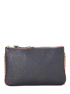 LOUIS VUITTON Louis Vuitton Color Empreinte Double Zip Pochette Multi