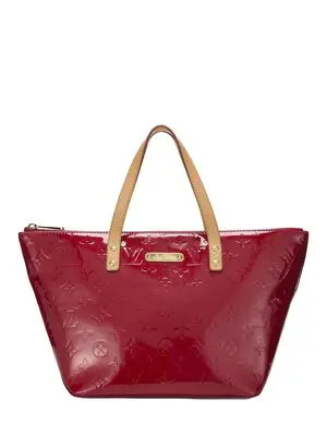 LOUIS VUITTON Louis Vuitton Monogram Vernis Bellevue PM Tote