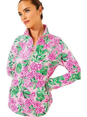 LILLY PULITZER UPF 50+ Skipper Popover Conch Shell Pink Koala La La