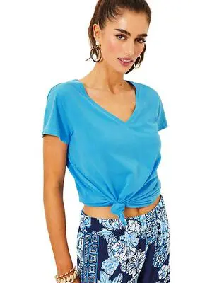 Lilly Pulitzer® Meredith Tee Lunar Blue