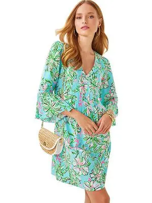 LILLY PULITZER Danika Tunic Dress Multi Sun Of A Bun