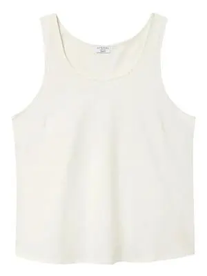 SFERRA Caricia Swing Tank Top - Ivory/ivory