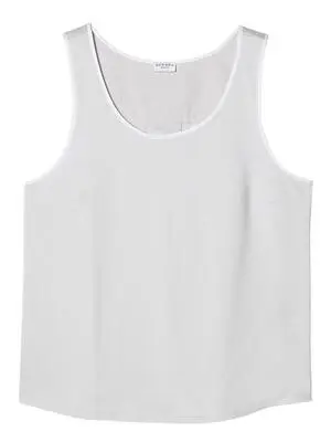 SFERRA Caricia Swing Tank Top - Tin/white