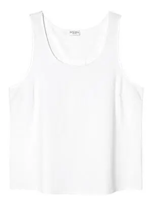 SFERRA Caricia Swing Tank Top - White/white