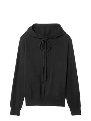 SFERRA Intimita Cashmere Hooded Sweatshirt - Black
