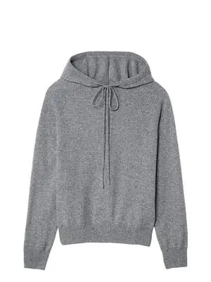 SFERRA Intimita Cashmere Hooded Sweatshirt - Grey