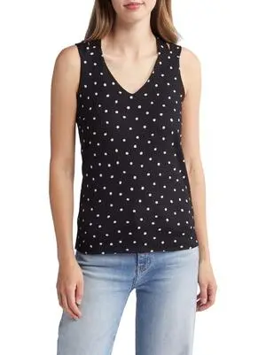 Loveappella Loveappella Crisscross Tank Top Black