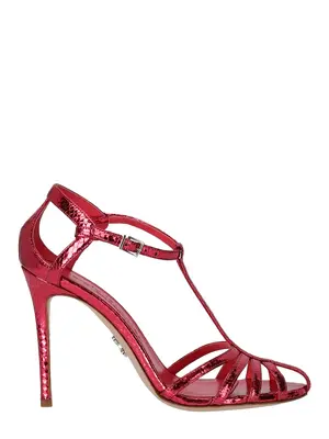 SERGIO LEVANTESI Rita Heeled Sandal - Red