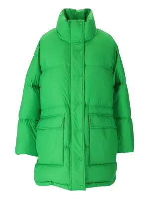 STAND STUDIO Edna Oversized Padded Jacket - Green