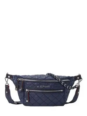 Mz Wallace MZ Wallace Small Crosby Quilted Nylon Convertible Sling Bag Dawn