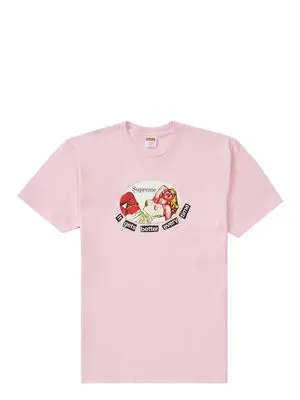 Supreme It Gets Better Every Time Tee 'light Pink' Pink