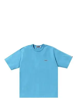 A BATHING APE One Point Relaxed Fit Tee - Blue