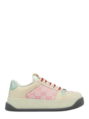 Gucci Screener Gg Monogram Sneakers - Tan