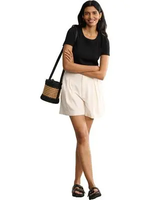 Jenni Kayne Pleated Short - Ivory