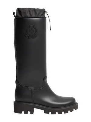 Moncler Kickstream High Rain Boots - Black