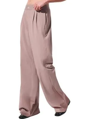 Alo Yoga Suit Up Trouser Taupe