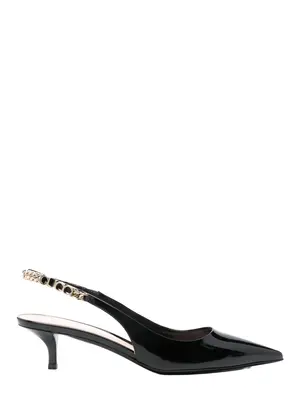 Gucci Signoria 45mm Slingback Pumps - Black