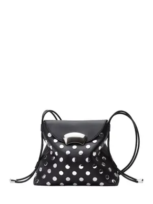 3.1 Phillip Lim Id Petite Soft Stud-embellished Shoulder Bag - Black