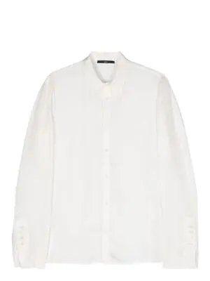 SAPIO Pointed-collar Twill Shirt