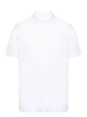 Fedeli Zero Jersey Polo Shirt - White