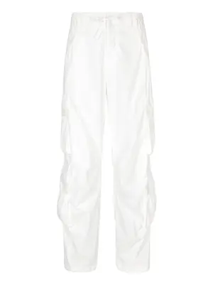 Dolce & Gabbana Drawstring-waist Cargo Pants - White