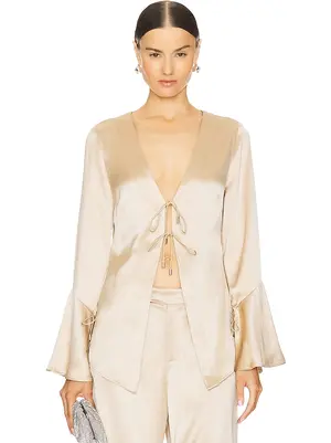 Retrofete Svea Blouse - Nude