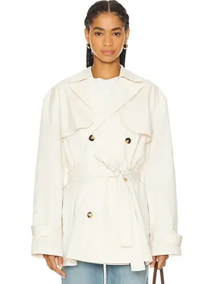 LOVERS AND FRIENDS X Maggie Macdonald Sydney Jacket - Cream