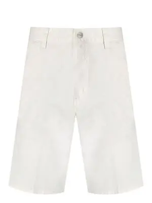 Carhartt Work In Progress Single Knee Bermuda Shorts - White