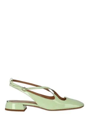 A.BOCCA Slingback Pumps - Green